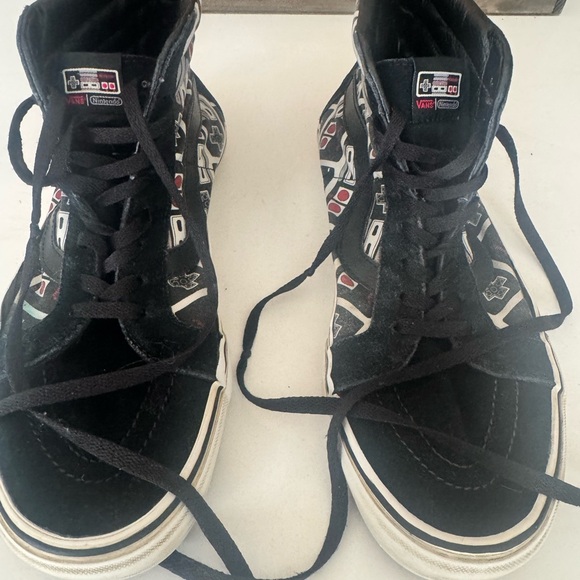 Vans | Shoes | Mens Vans Hightop Sneakers With Limited Edition Nintendo ...